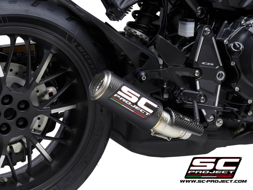 HONDA CB1000R (2021-2024) CR-T Muffler, with full titanium link pipe ...